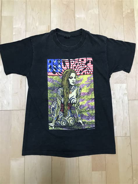 レッチリ Tシャツ ② 90s ビンテージ Red Hot Chili Peppers バンド Koziktシャツ｜売買された