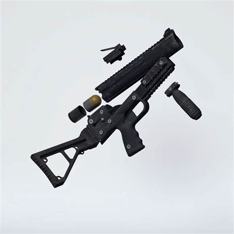 Gl 06 Grenade Launcher For G8f Daz Content By Loriel