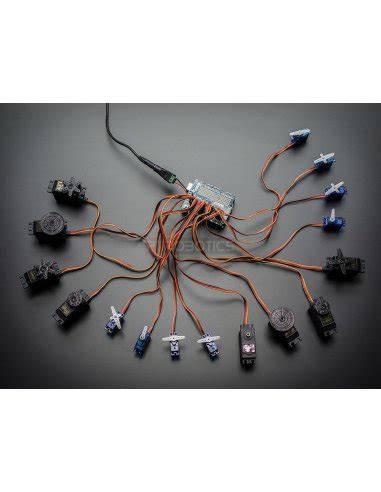 Adafruit Channel Bit PWM Servo Shield I C Interface Motor