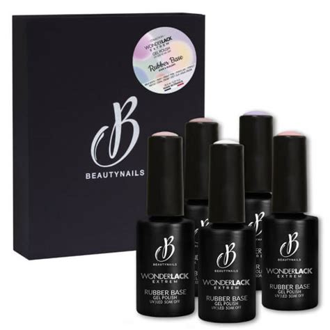Coffret Collection Rubber Base Beauty Nails