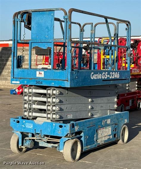 2016 Genie Gs 3246 Scissor Lift In Mckinney Tx Item Dx5686 Sold