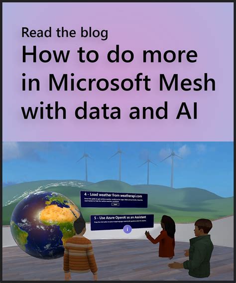 Roberto Monti On Linkedin Ai Microsoftmesh Msftadvocate
