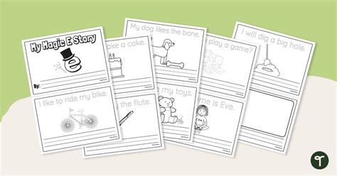 My Magic E Story Silent E Words Mini Book Teach Starter
