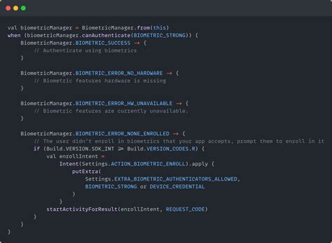 Biometric Authentication In Android Using Biometricmanager To The New Blog