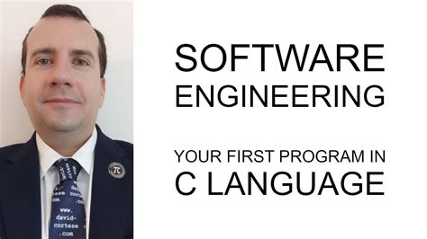 Your First Program In C Language Youtube