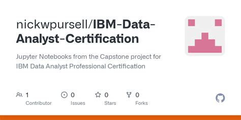 Github Nickwpursell Ibm Data Analyst Certification Jupyter Notebooks