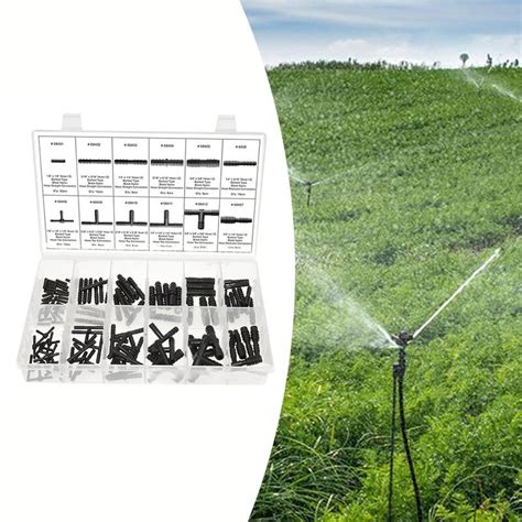 냉각 연료 및 변속기 시스템용 자동차 호스 커넥터 모음 세트 쉬운 설치 113 피스 정원 용품