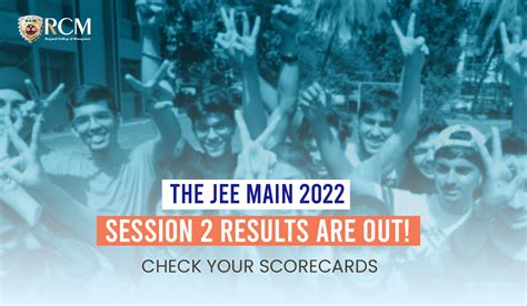 JEE Main Session Results Released How To Check