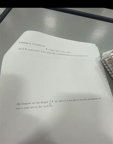 solved problem 4 [15 ﻿points]