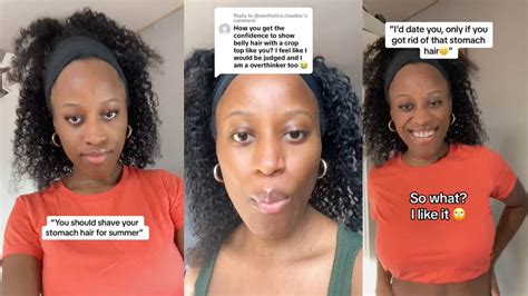 Woman Embraces Stomach Hair After Men Demand She Shave Yourtango