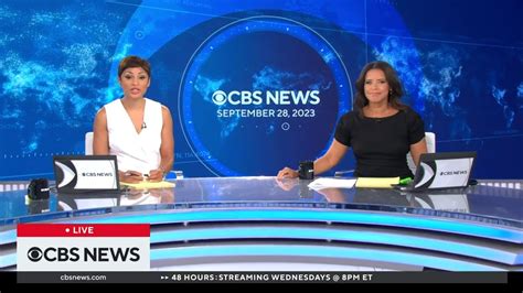 Cbs News 9am Open September 28 2023 Youtube