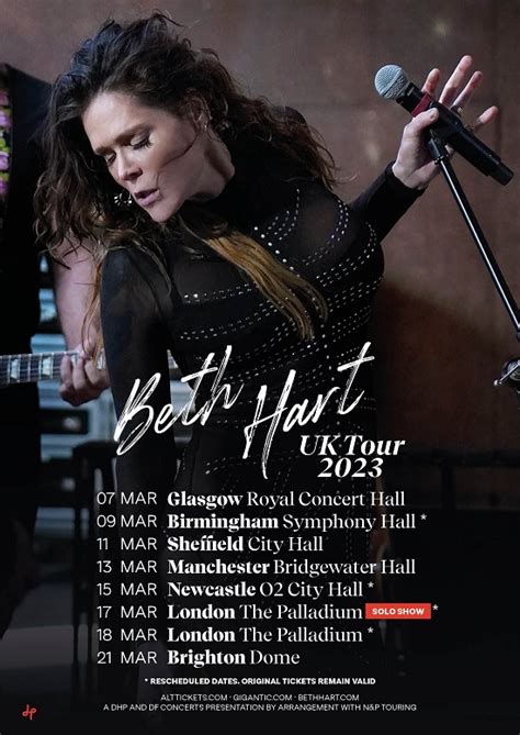 Tour News Beth Hart Adds More 2023 Dates Über Röck