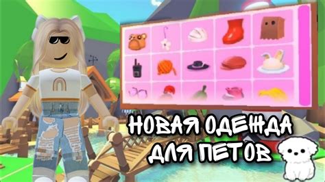 НОВАЯ ОДЕЖДА ДЛЯ ПЕТОВ В АДОПТ МИ НОВОЕ ОБНОВЛЕНИЕ В АДОПТ МИ ОТКРЫВАЮ БОКСЫ С ОДЕЖДОЙ