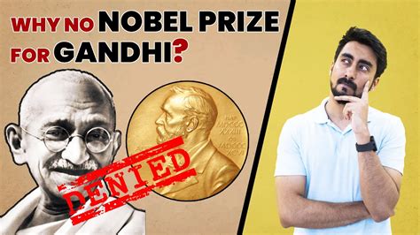 Why Gandhi Never Got Nobel Prize Shubham Kaushik Youtube