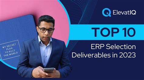 Elevatiq On Linkedin Top 10 Erp Selection Deliverables Erp Selection Process Erp Selection…