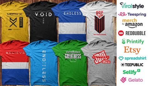 make custom and trendy t shirt design by multi tdesigner fiverr