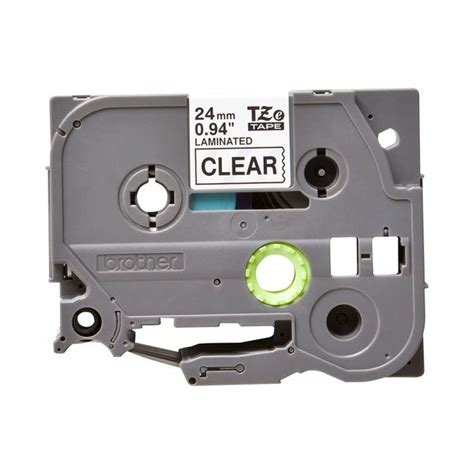 Brother шошго хэвлэгч цаас Tze 151 Black On Clear 24mm