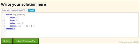 Hdlbits第1章verilog Language（已完结）when Connecting Modules Only The Ports On The Mod Csdn博客