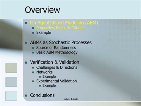 Ppt Statistical Challenges In Agent Based Computational Modeling