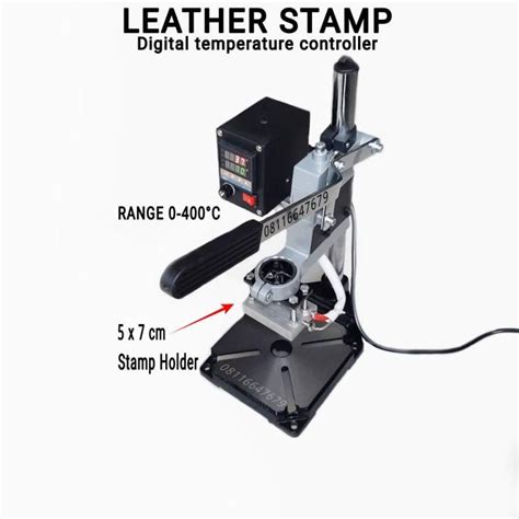 Jual Mesin Emboss Mini Hot Stamping Foil Dan Kulit Leather Shopee Indonesia