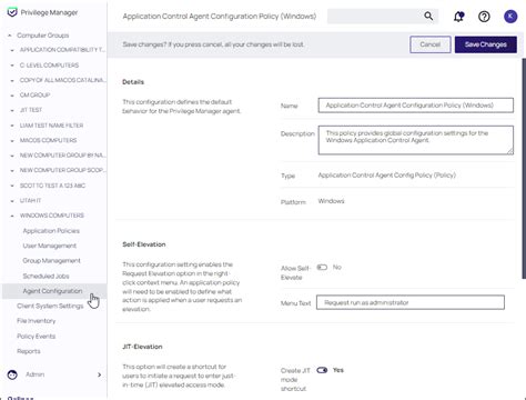 Just In Time Elevated Access
