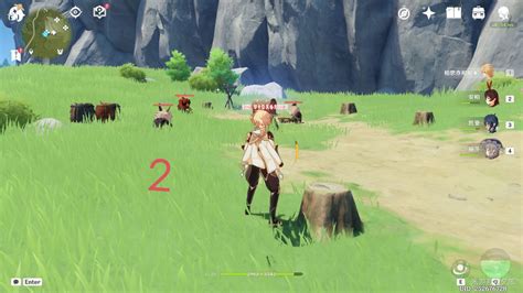 【探索攻略】蒙德百分百探索（坠星山谷中篇） 原神社区 米游社