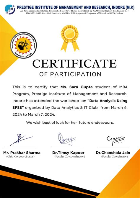 Finished Spss Workshop With Data Analysis Skills Sara Gupta Posted On