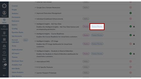 How Do I Manage Feature Options For Intelligent In Instructure Community 608442