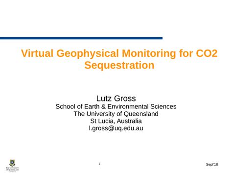 Pdf Virtual Geophysical Monitoring For Co2 Sequestration