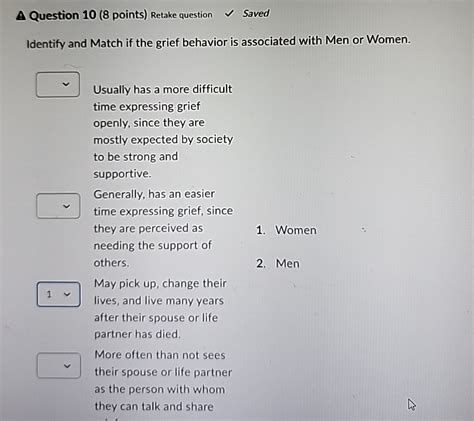 Solved ﻿question 10 8 ﻿points ﻿retake Question