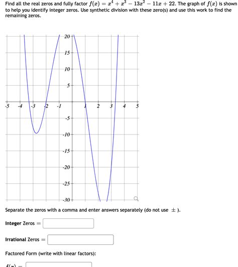 Solved Find All The Real Zeros And Fully Factor Chegg Com