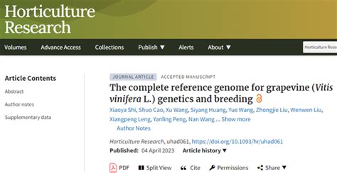 成功案例 葡萄t2t基因组为其遗传育种与进化研究提供了新见解 知乎