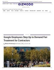 Cmpt 105w Notes 18 Pdf 3 19 23 8 01 PM Send Us A Tip Google Employees Step Up To Demand Fair