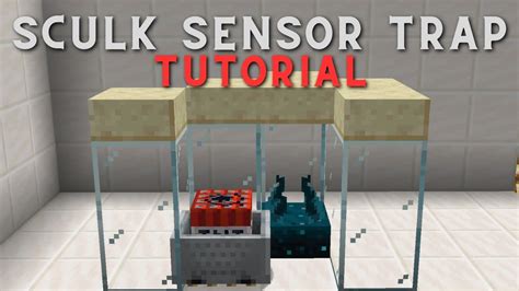 Sculk Sensor Tnt Minecart Trap Tutorial Works On 120 Youtube