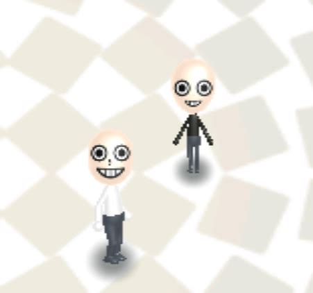 I Made Two Mii That Look Like Eteled But Then They Looked At Me For