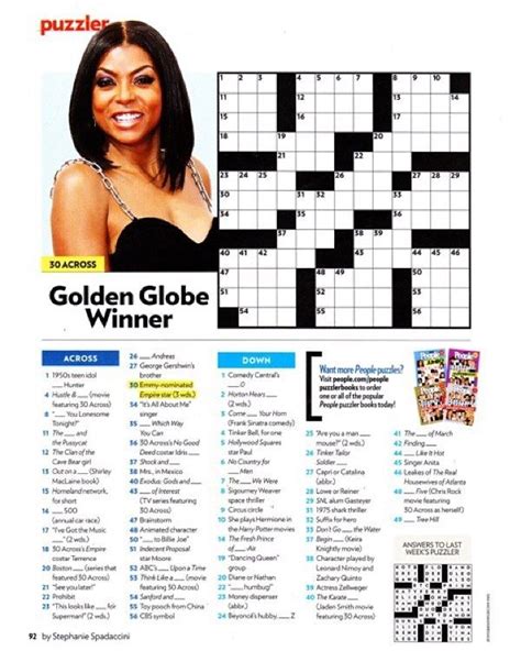 Venerated Celebrities Nyt Mini Crossword