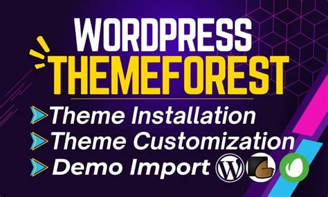 Install And Customize Wordpress Themeforest Envato Theme Like A Demo By
