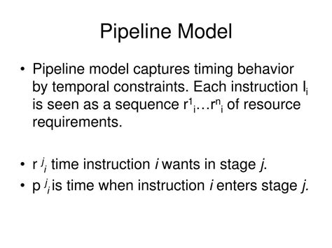 Ppt Processor Pipelines And Their Properties For Static Wcet Analysis