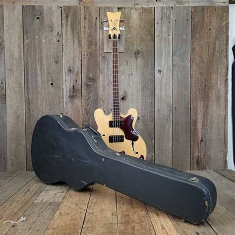 1968 Mosrite Celebrity Long Scale Natural Guitars Bass Mahars