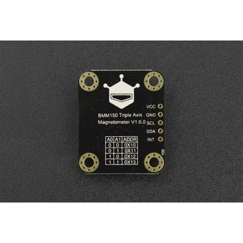 Dfrobot Gravity Bmm150 3 Axis Magnetometer Sensor Module Dfrobot Sen0529