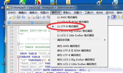 pl sql导入sql文件中文乱码解决办法 csdn博客