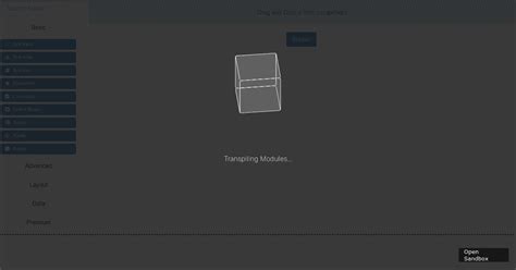 Empty Formio Builder With React Codesandbox