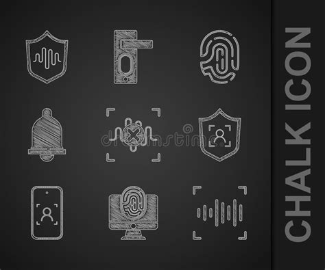 Set Rejection Voice Recognition Monitor With Fingerprint Voice Shield Face Mobile And