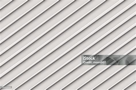 평행한 대각선이 있는 흰색 줄무늬 배경 현대 세라믹 벽 타일 질감입니다 추상 패턴 배경 3d 렌더링 0명에 대한 스톡 사진 및 기타 이미지 Istock