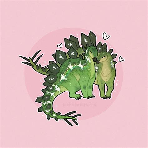 Emerald Stegosaurs