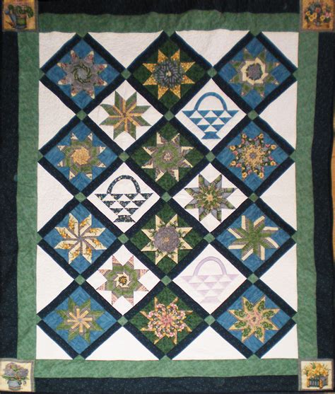 Stack N Whack Kaleidoscope Wedding Quilt