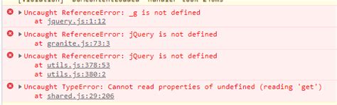 Cc 2 18 Page V3 Jquery Is Not Defined G Is Not Defined · Issue 2040 · Adobe Aem Core Wcm