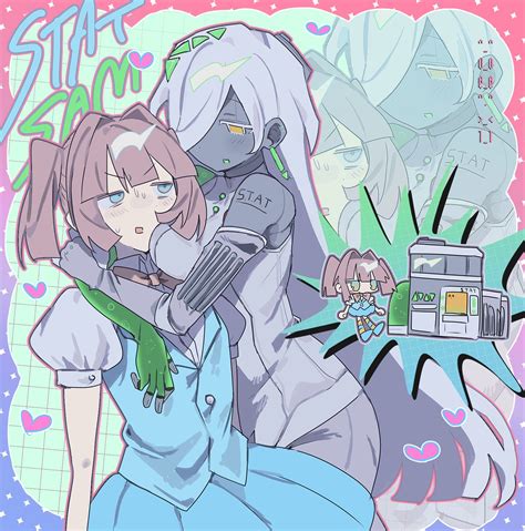 Un 0tk Stat Regretevator Regretevator Roblox Highres 2girls Blue Eyes Blue Skirt Blue