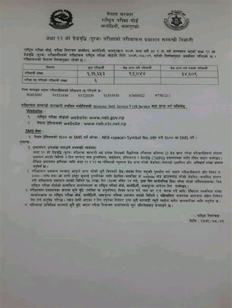 कक्षा १२ को ग्रेडवृद्धि पूरक परीक्षाको नतिजा प्रकाशन Edupatra