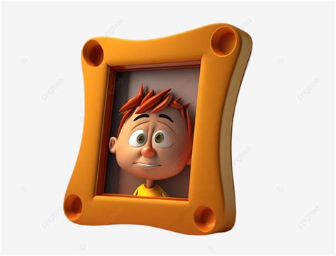 Stereoscopic 3d Photo Frame Photo Frame Furnishings Furniture Png